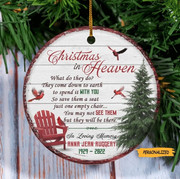 Christmas in Heaven Poem and Rocking Chair - Thegiftio UK