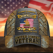 Premium I Have Earned It With My Blood Sweat And Tears US Veteran Cap - Monsterry