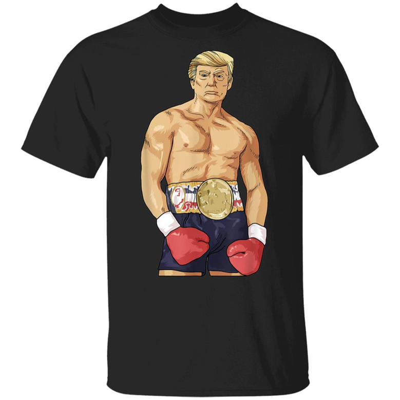 Donald Trump Boxing Heavyweight T-Shirt - Thegiftio UK