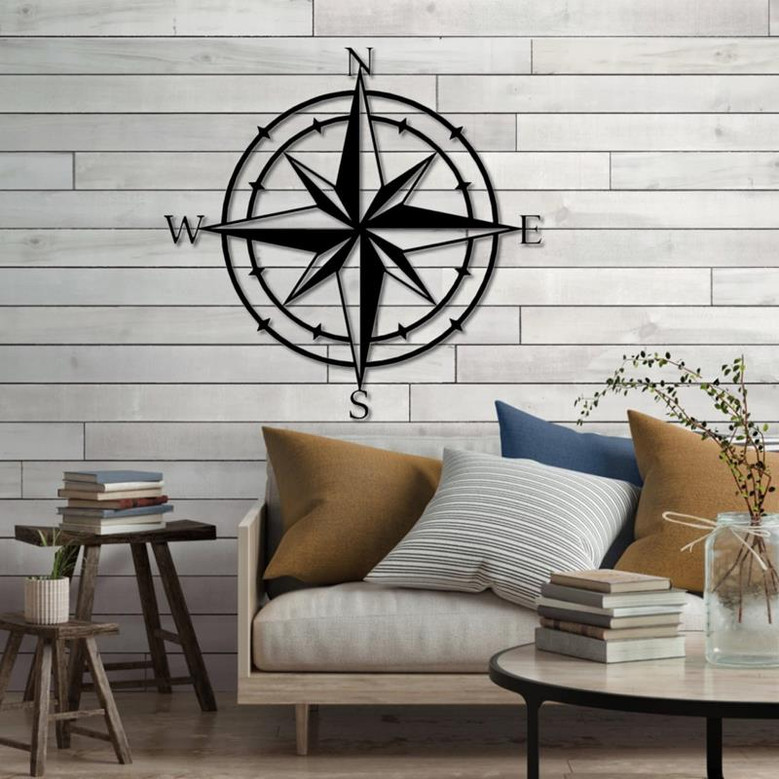 Modern Compass Rose Designs Nautical Compass Rose Metal Wall Art