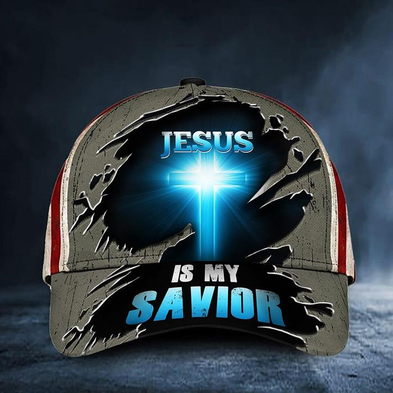 Jesus Is My Savior Hat American Flag Cap Unique Christian Gift Ideas ...