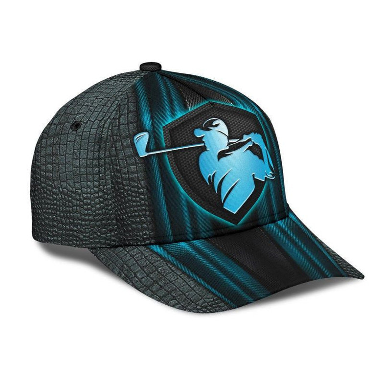 Golf Blue Carbon Modern Hat Classic Cap Human Cap, Trending Cap ...