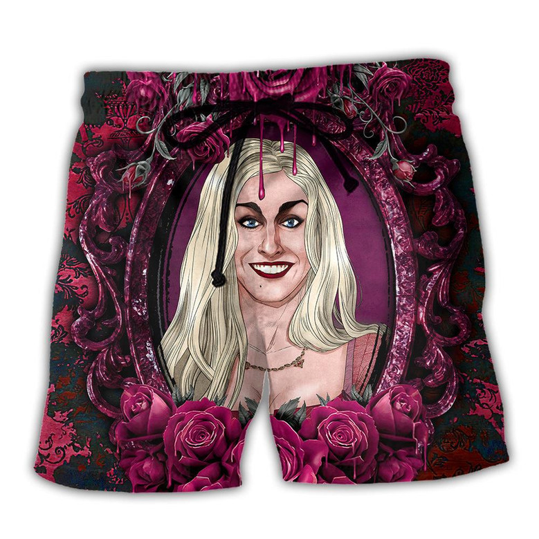 Halloween Horror Scary Sister Witches Sarah Beach Short - Seseable