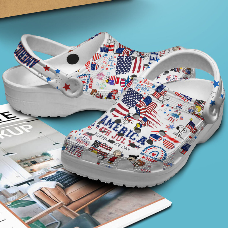 Snoopy Cartoon Comic Crocs Crocband Clogs Shoes - Monsterry