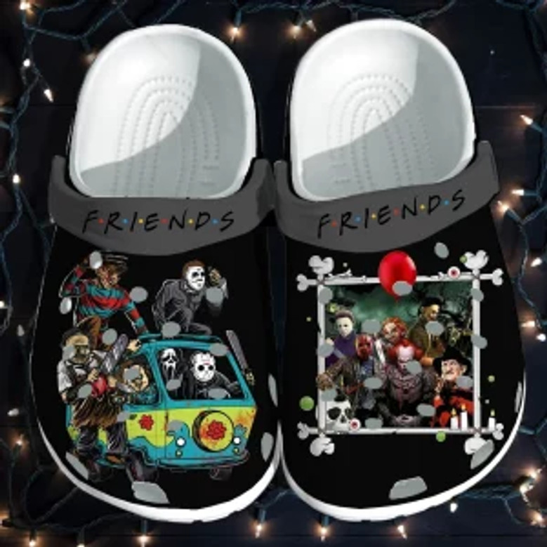 Horror Movie Characters Crocs Clog Shoes - Monsterry