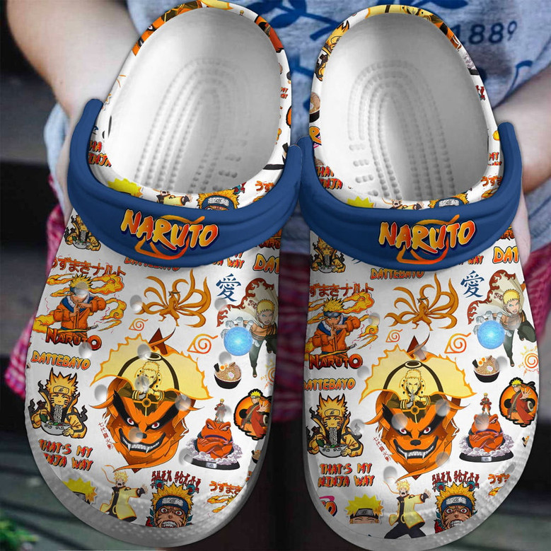 Naruto Anime Cartoon Crocs Crocband Clogs Shoes - Monsterry