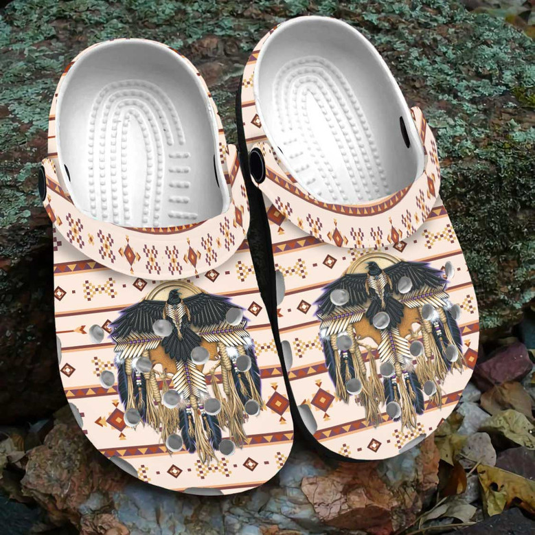 Native American Eagle Crocs For Kid And Adult - Monsterry