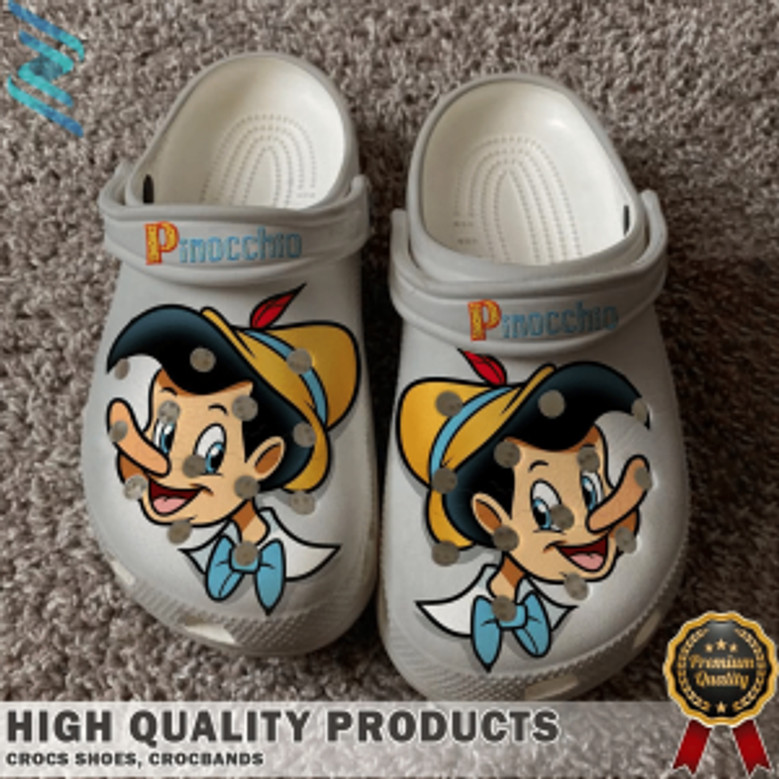 Pinocchio Crocs Clog Shoes - Monsterry
