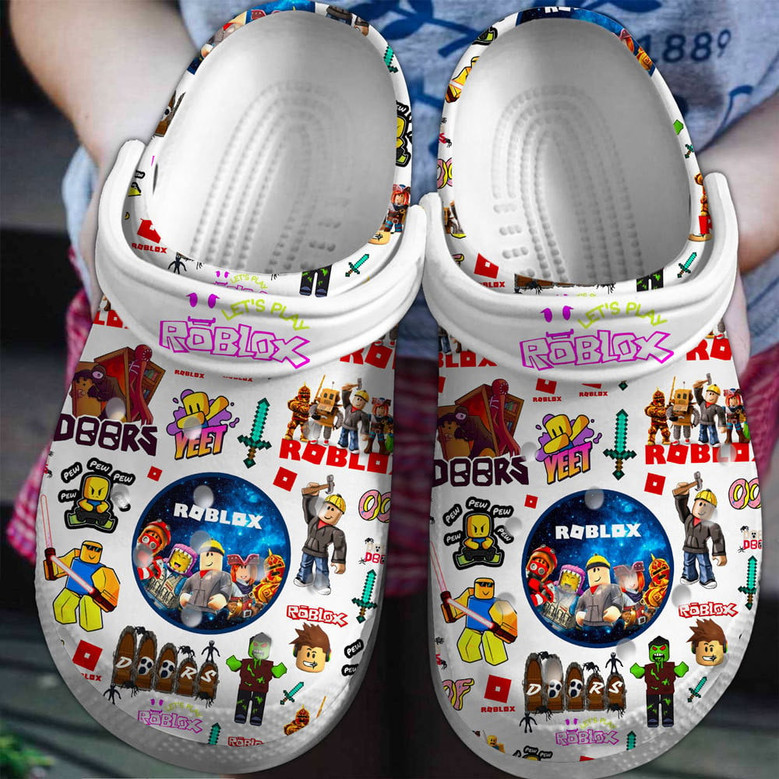 Roblox Game Crocs Crocband Clogs Shoes - Monsterry