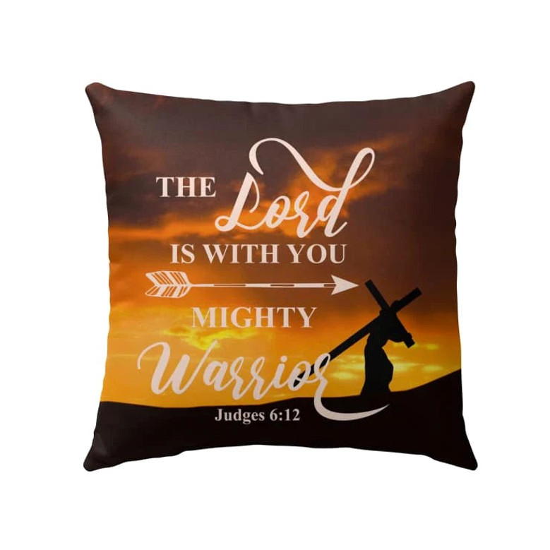 Bible Verse Pillow - Jesus Pillow - Sunset, Cross Pillow - Gift For ...