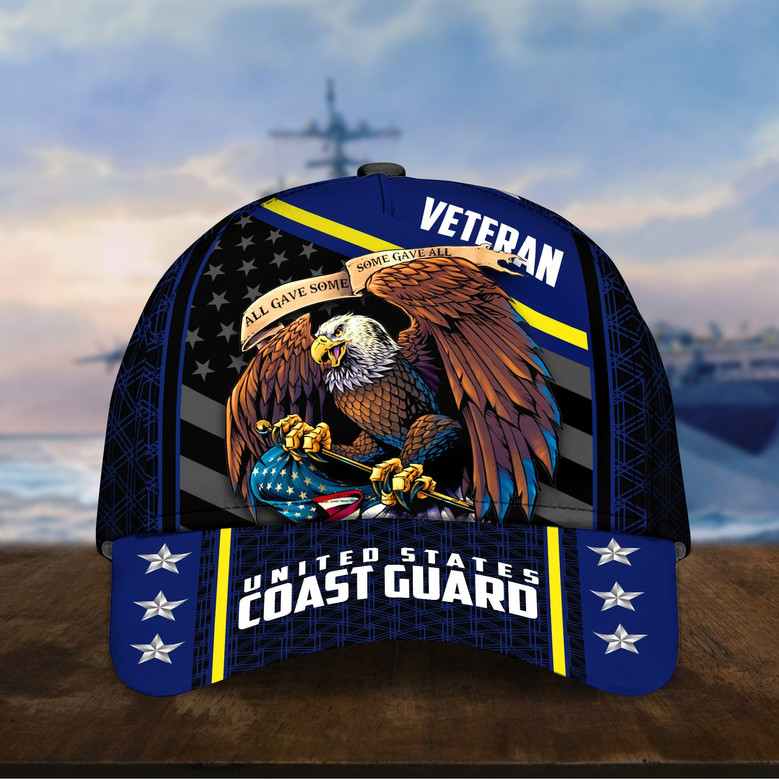 Premium Eagle US Veteran Cap - Monsterry
