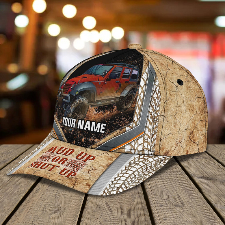Custom With Name Mud Racing Cap, Mud Up Racer Cap Hat, Racing Cap Hat ...