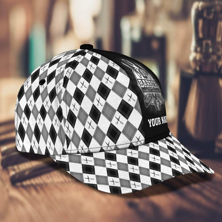 Customized Barber Cap Hat Summer Classic Cap For A Barber Cap Uniform ...