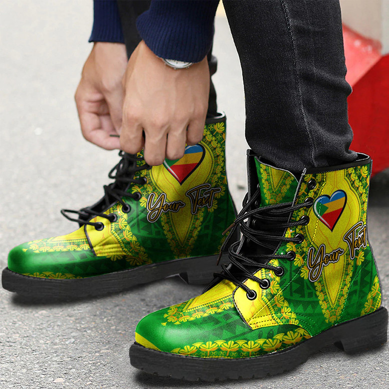 Red Sea Afar Democratic Organisation Leather Boots Vintage African ...