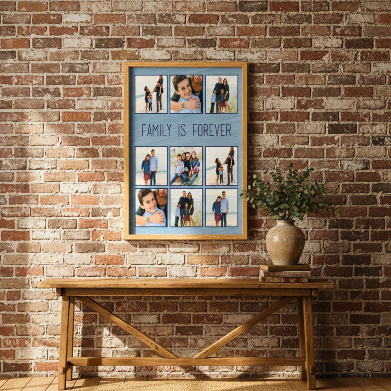 Personalized Family Canvas - Family Is Forever